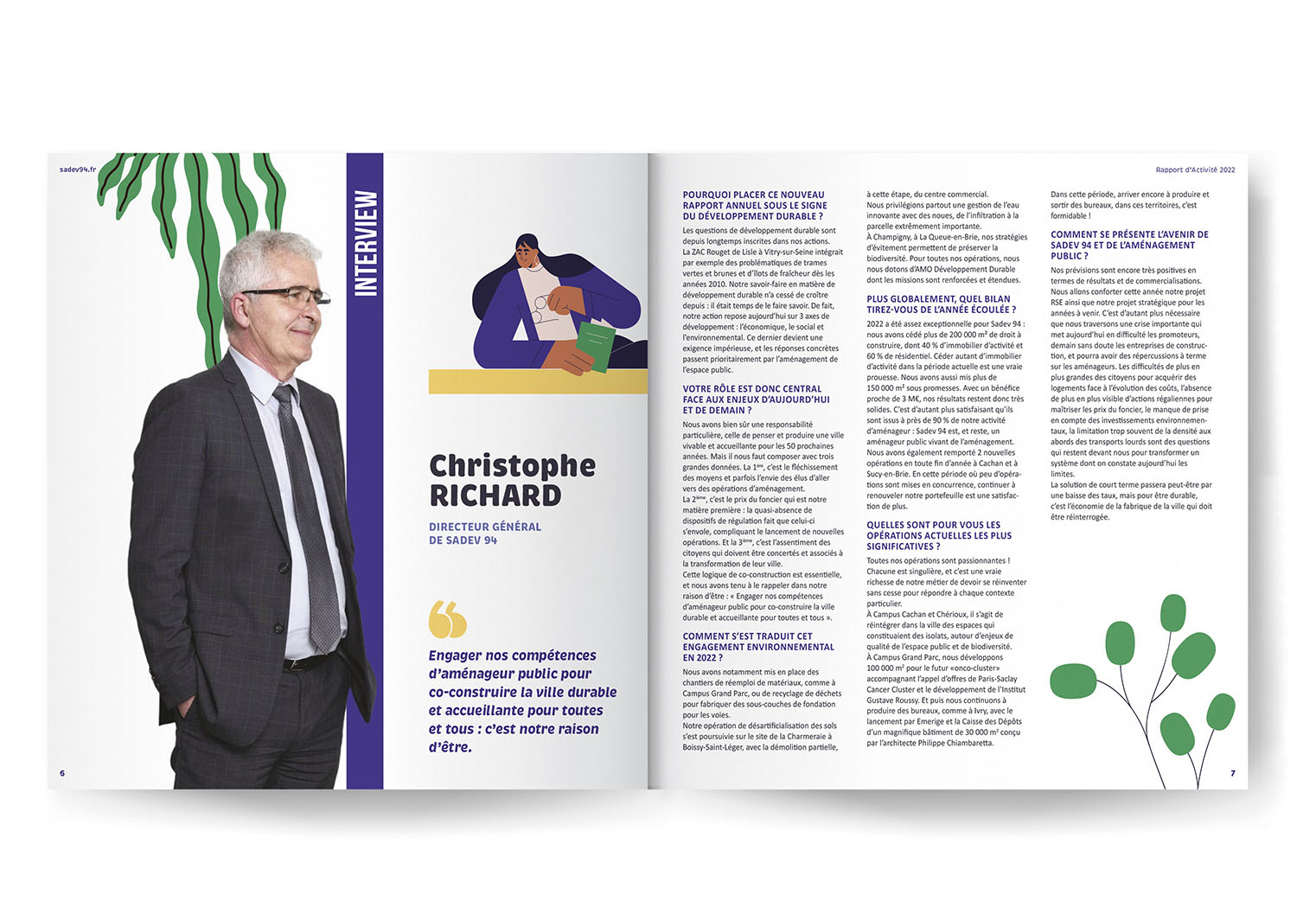 Rapport d’Activité 2022 Sadev 94 toujours avec Comnext - ComNext